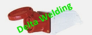 CEE Electrical Welding Wall Socket Waterproof 415V Red | Delta Welding ...