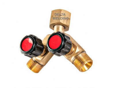 Twin welding outlet valve gas acetylene | Delta Welding Malaysia | No.1 ...